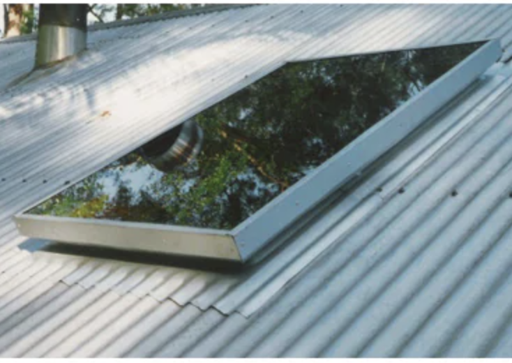 500x500 fixed colonial skylights corrugated iron vented - JR Store