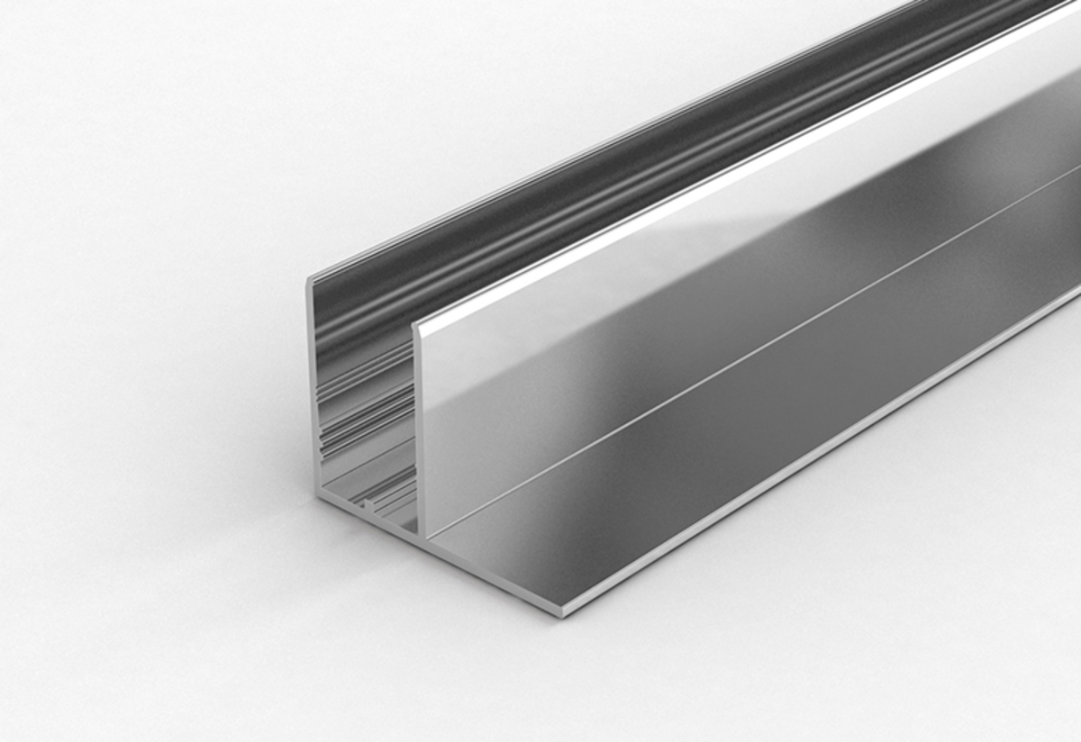 10mm Aluminium F Section 6.0m - JR Store