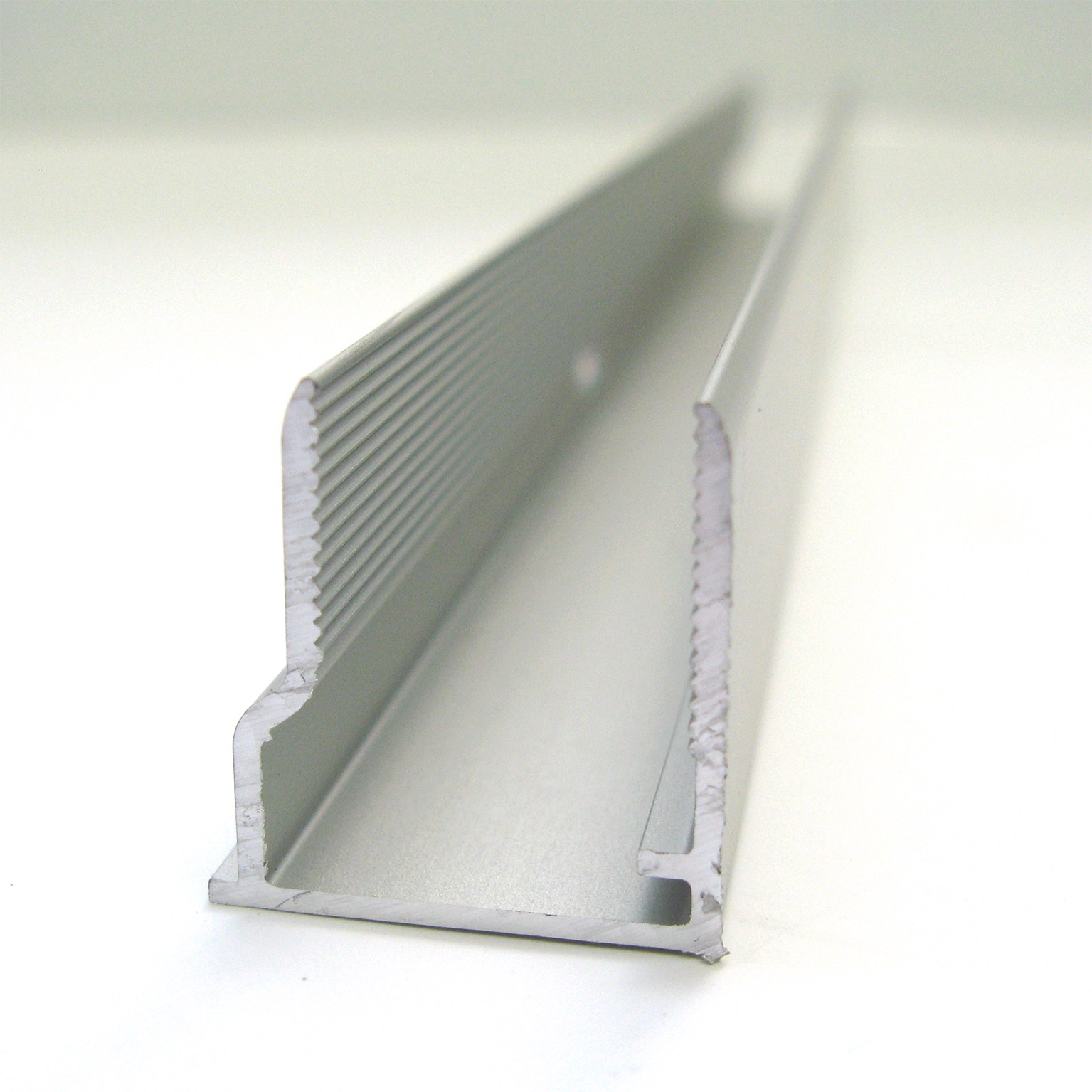 EASYCLICK PC end cap 16mm natural anodised 3.0m length - JR Store