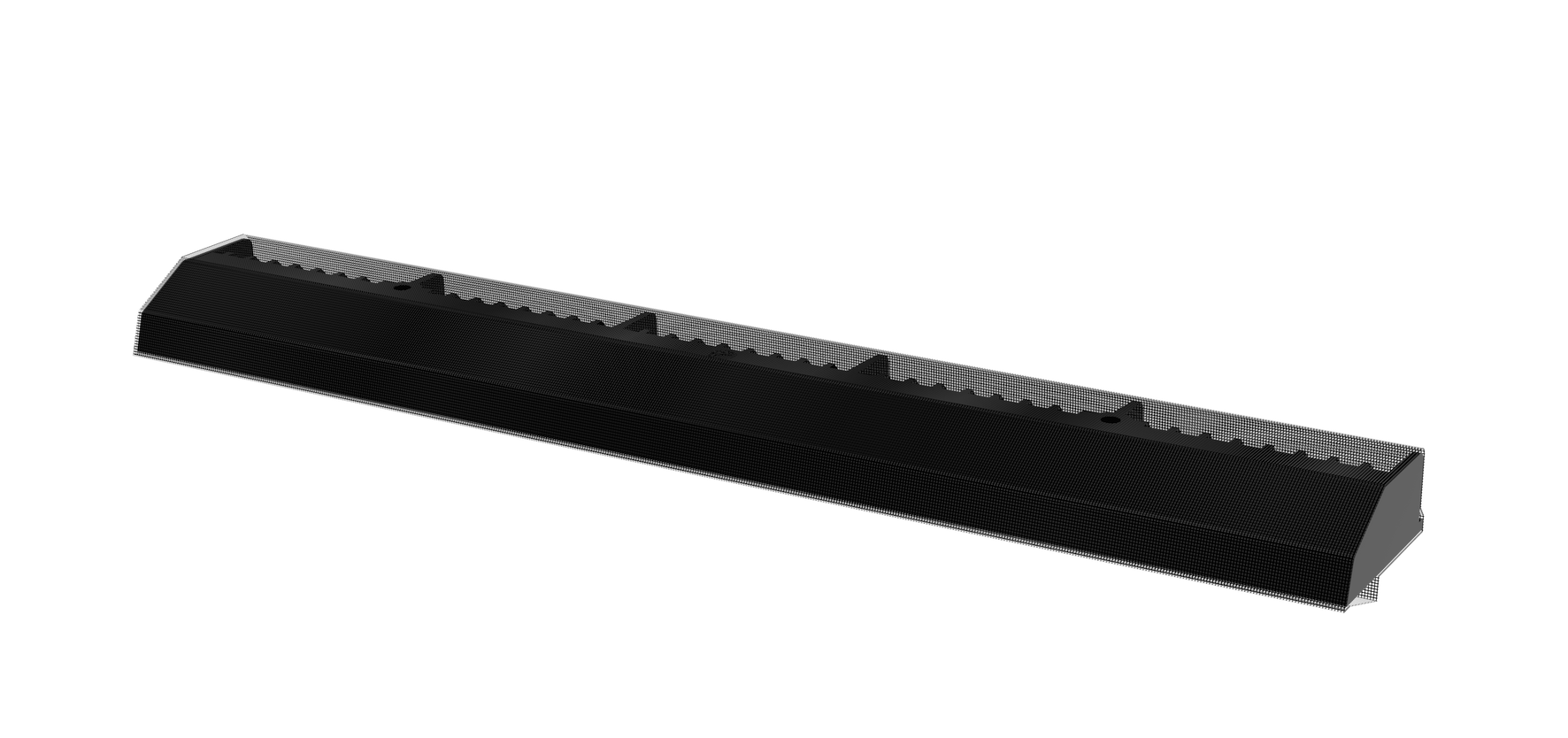 ProctorVent FV10 - Over Fascia Vent 10mm BAL MESH (Box of 25 lengths at ...