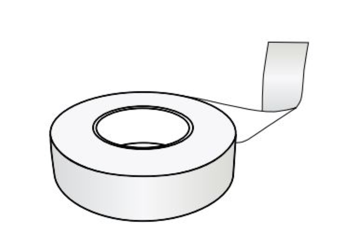 Sealing/blocking tape 24mm x 45mtr (for 10mm sheets) - JR Store