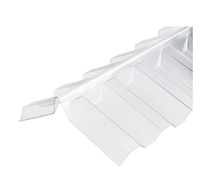 Ridge Cap Greca Clear 1270x150x150 - JR Store